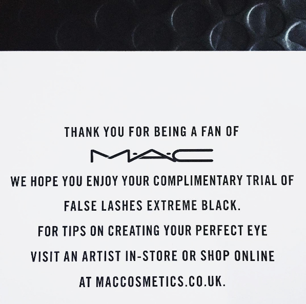MAC False Lashes Extreme Black Mascara – Can it give my lashes the lift ...