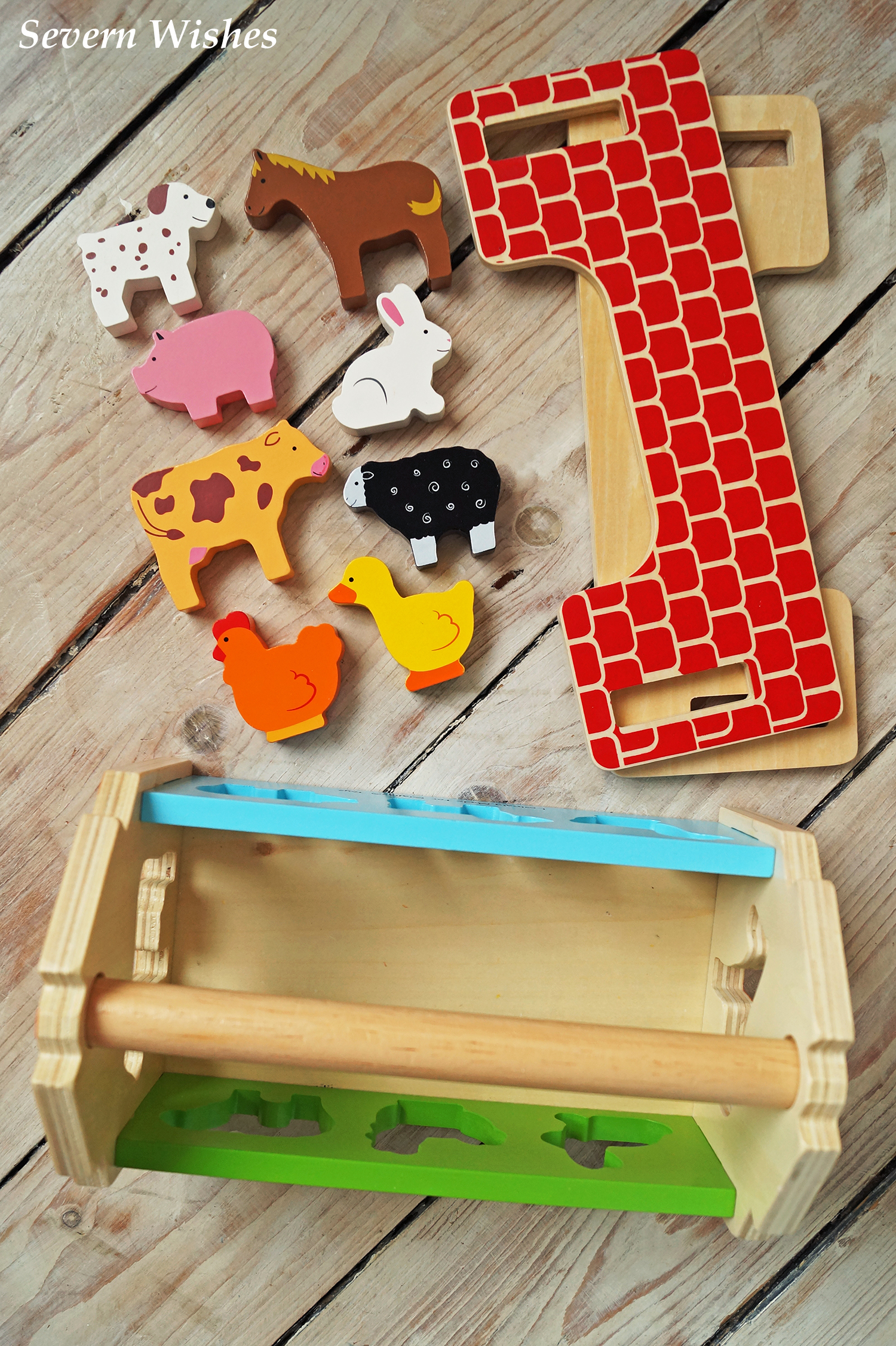 Product Review of Wooden Farm House Shape Sorter from The Laser ...
