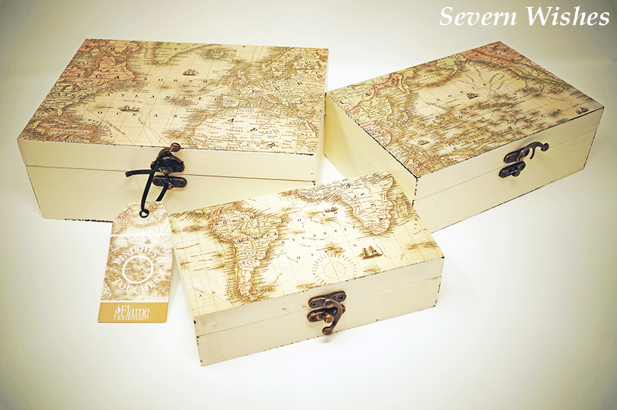 Gift Company Wooden World Map Boxes Set Review – Ideal Gift | Severn ...