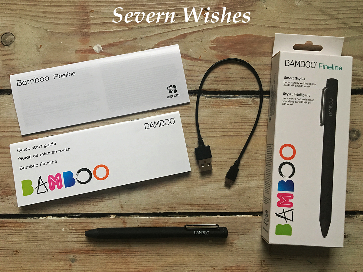 Reviewing the Wacom Bamboo Fineline 3 Smart Stylus | Severn Wishes Blog