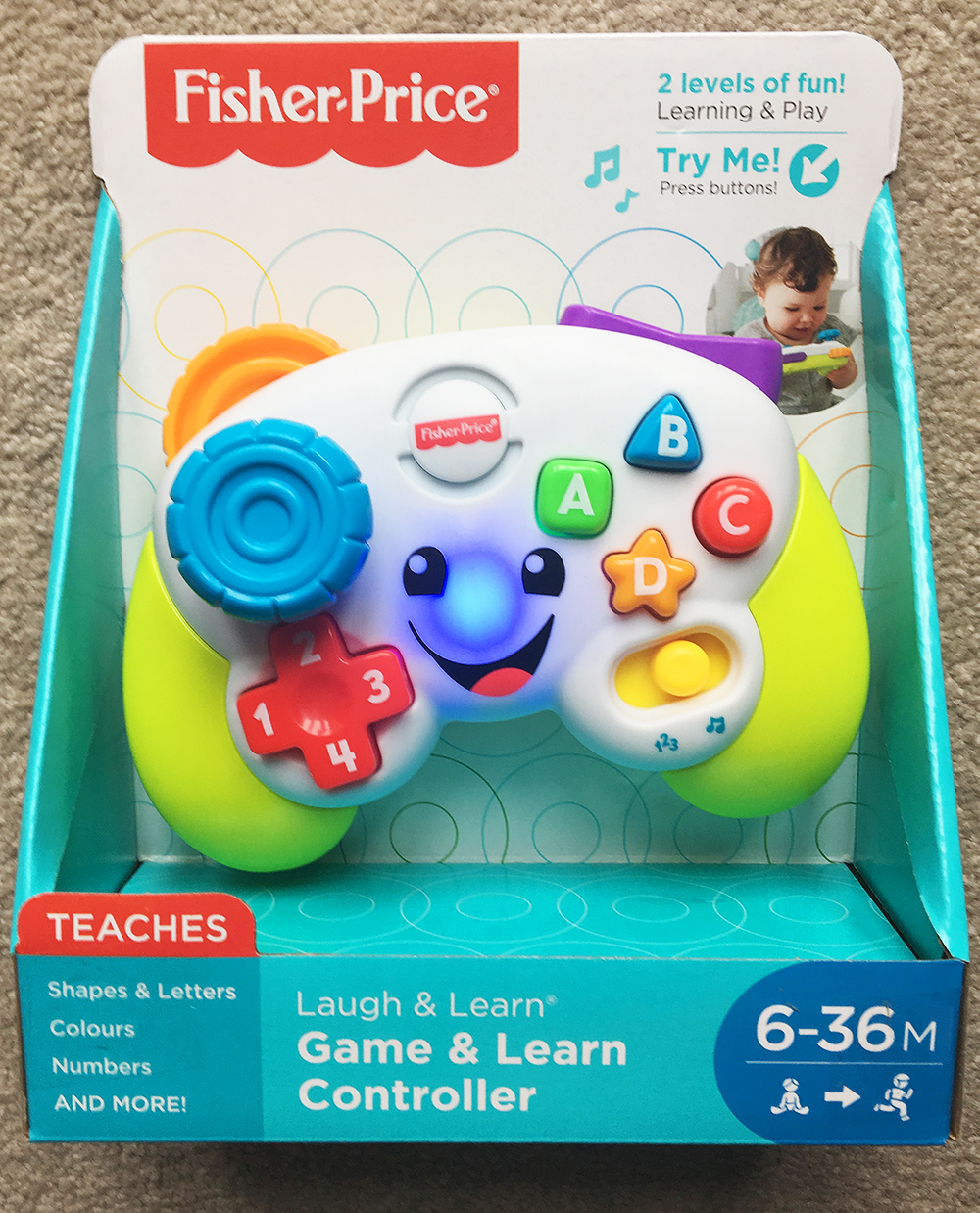 Reviewing the Fisher-Price Game & Learn Controller | Severn Wishes Blog