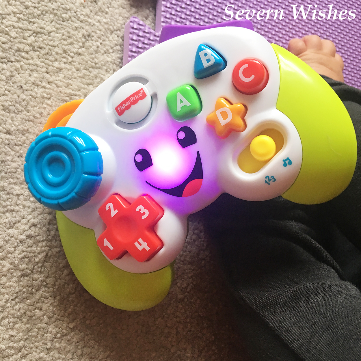 Reviewing the Fisher-Price Game & Learn Controller | Severn Wishes Blog